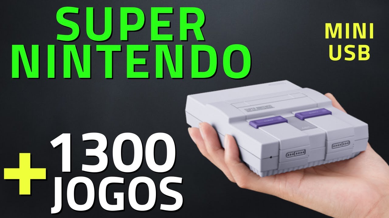 Super Nintendo Mini USB 1300 Jogos - Vale a Pena? - YouTube