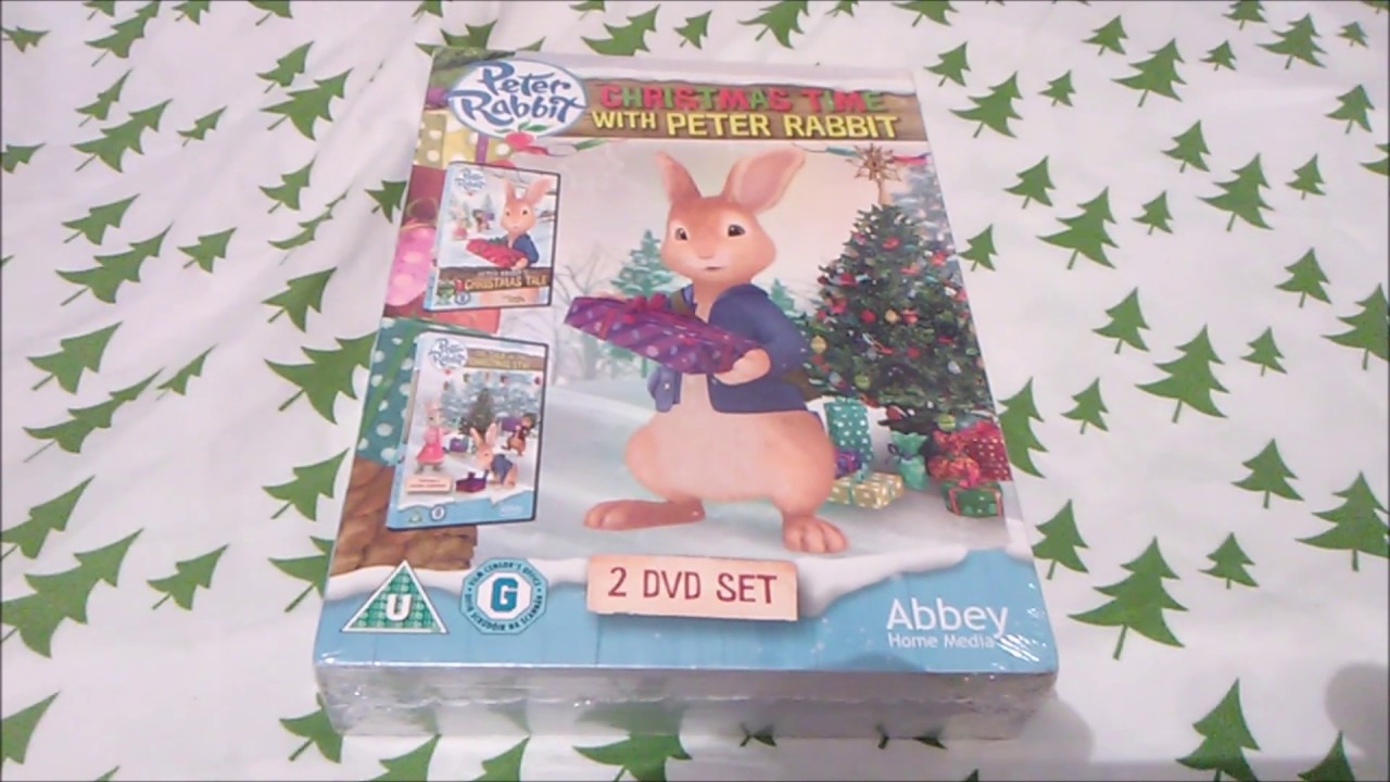 Christmas Time With Peter Rabbit 2018 2-Disc DVD Set Unboxing (Region 2 ...
