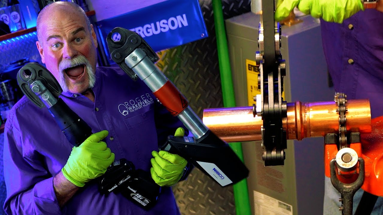 You Need These Nibco Pressing Tool Kits on Your Plumbing jobs - YouTube