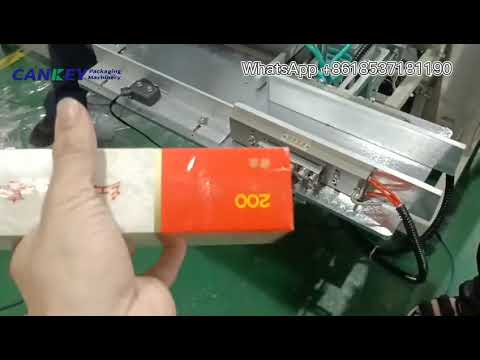 Cellophane Cigarette Wrapper Machine #cellophane #cigerette #wrapper