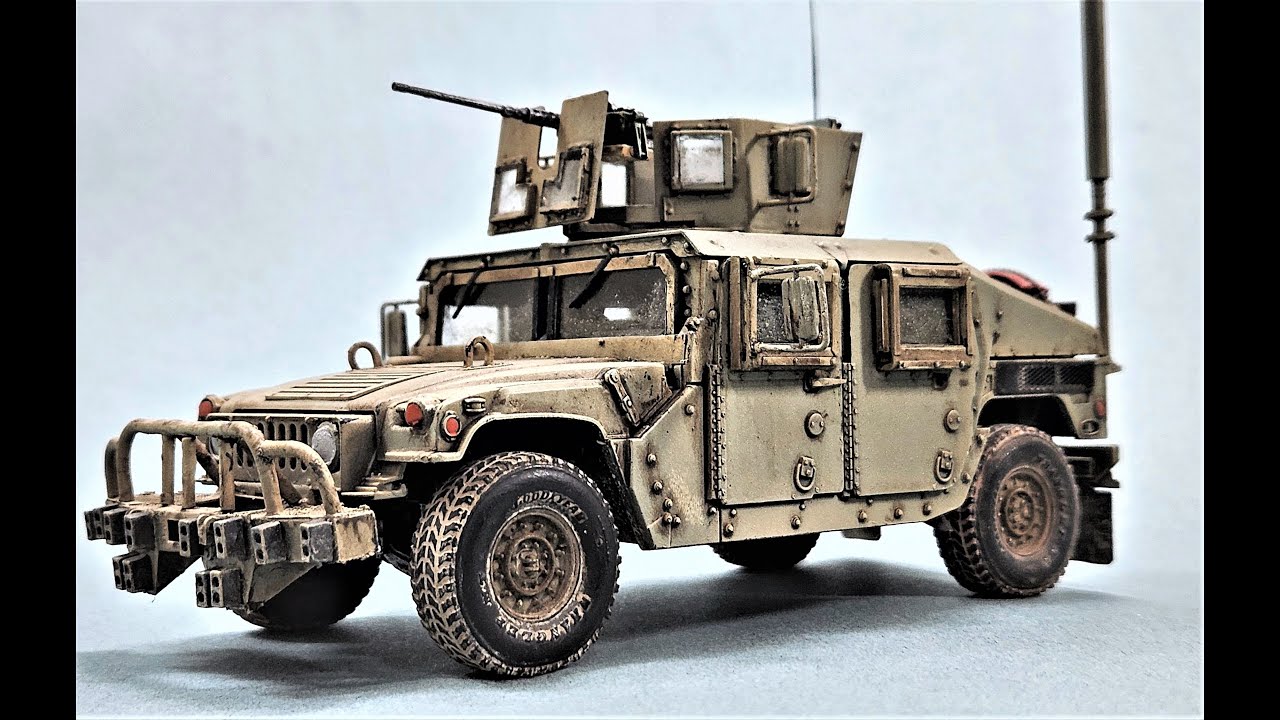 M1151 Enhanced Armament Carrier HUMVEE (ACADEMY, 1/35 scale) - YouTube