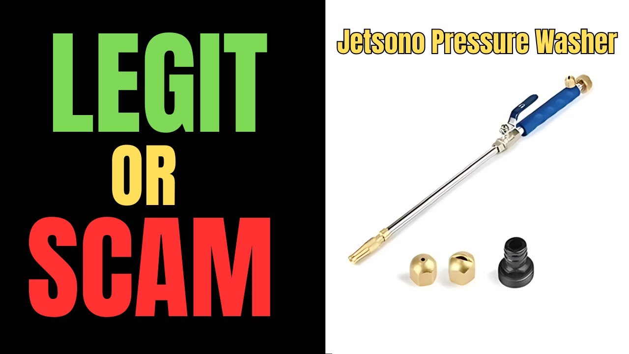 Jetsono Pressure Washer Review - Legit or Scam? - YouTube