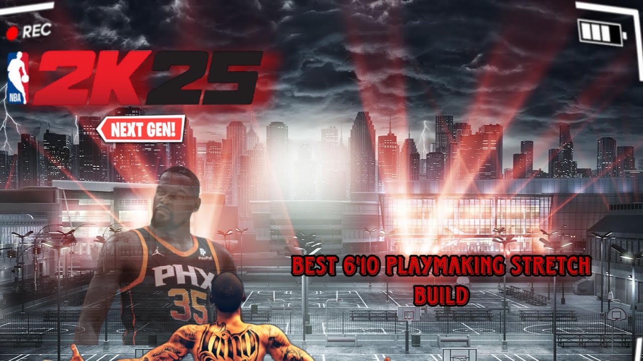 BEST 6’10 2 Way Stretch Playmaker Build NBA 2K25! - YouTube