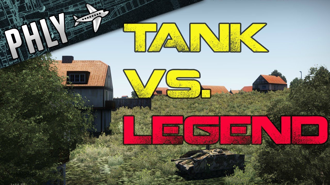 War Thunder Tanks Gameplay - Tank Vs. Legend - YouTube