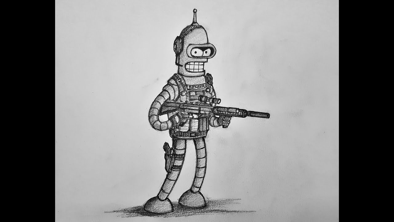 How to Draw Tactical Bender! - YouTube
