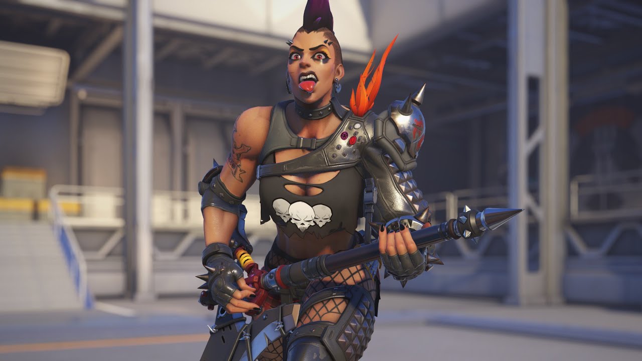 Junker Queen's Rock On! Emote With Assorted Skins - YouTube