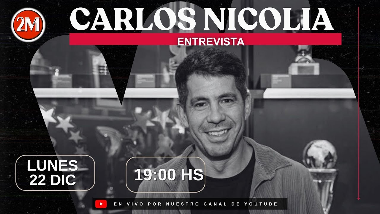 EN VIVO! CARLOS NICOLIA | PRENDEMOS EL STREAM - YouTube