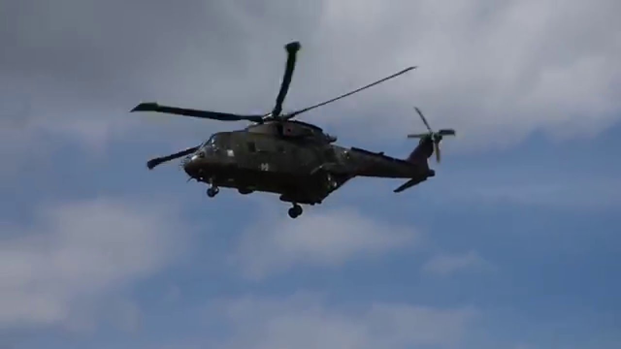 Armed Forces Day Guildford, Helicopter Display - YouTube
