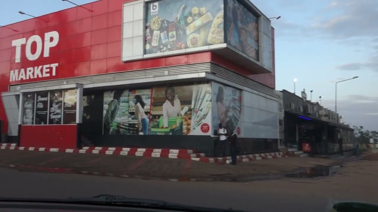 Kasa-vubu Av , and Sandoa Av, From Top Market, To Kamanyola, Lubumbashi ...