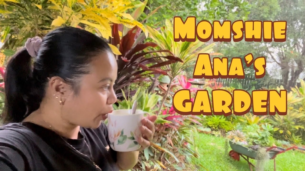 Back at Momshie Ana's Garden - YouTube