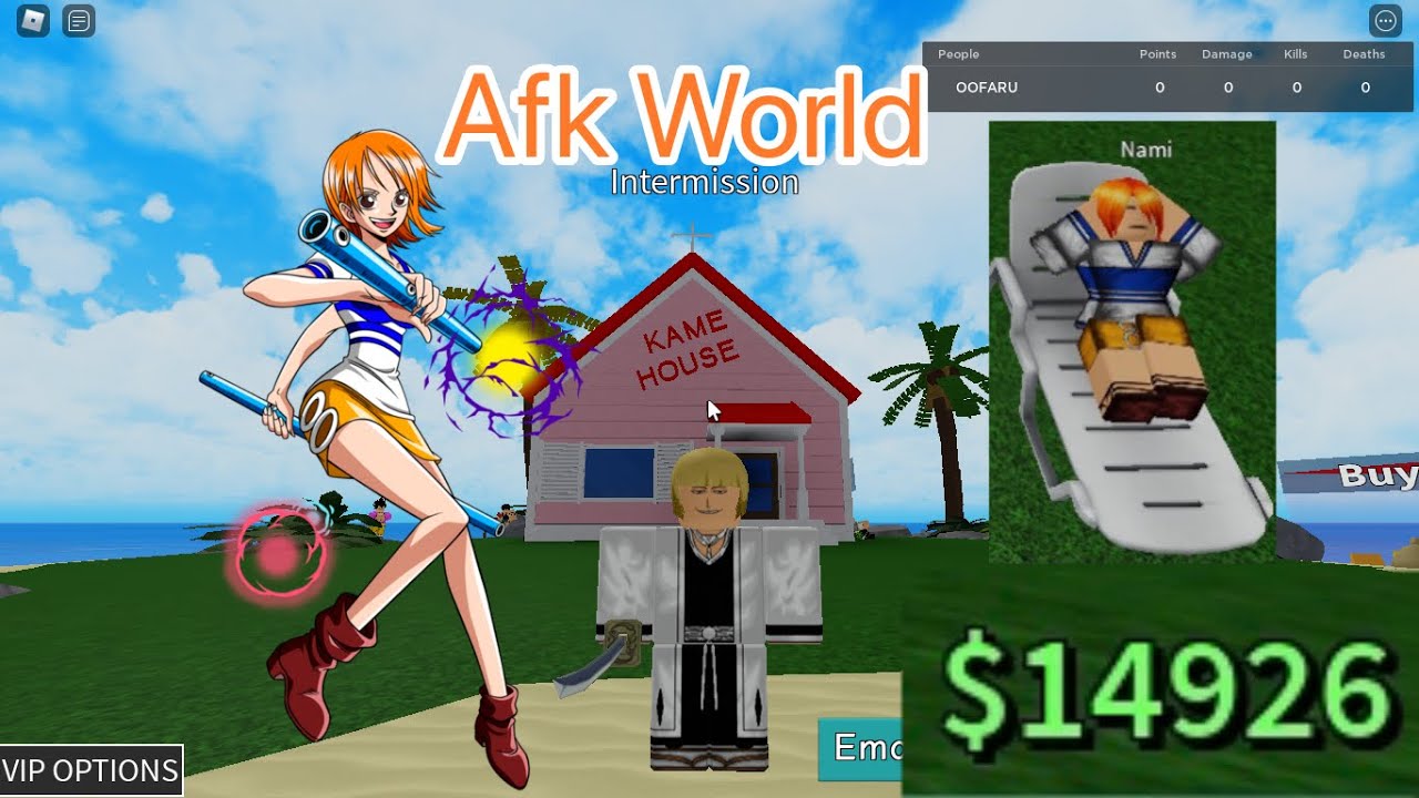 How to get into the afk world on ABA - YouTube