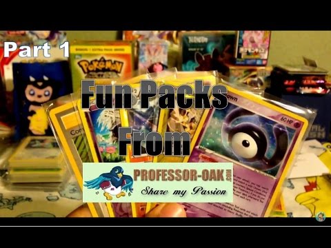 Pokemon Fun Pack Series 8 [Part 1] Professor-Oak.com - YouTube