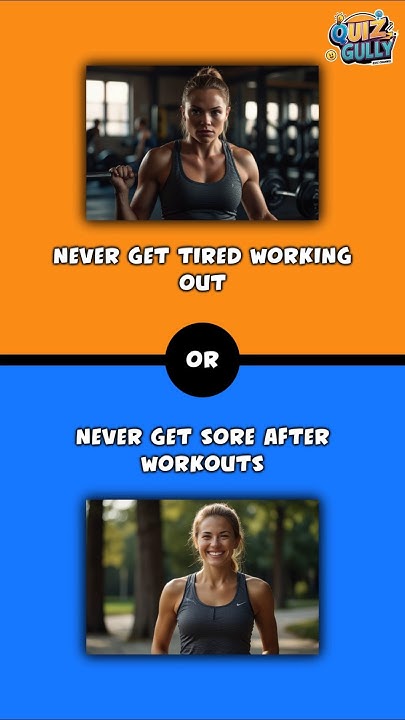 Would You Rather: Health & Fitness Edition | Tough Choices! - YouTube