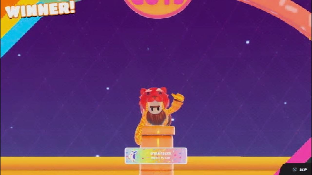 Fall Guys - Bouncy Bean Time win - YouTube