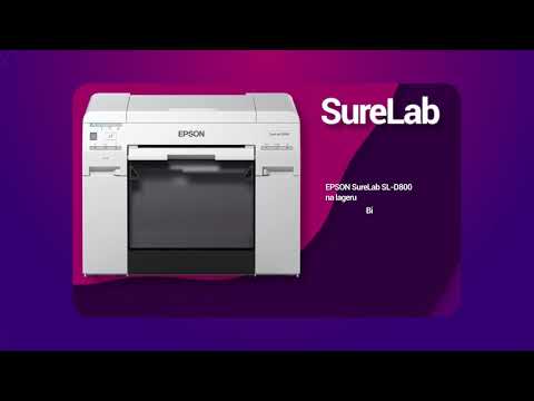 EPSON SureLab SL-D800 - YouTube
