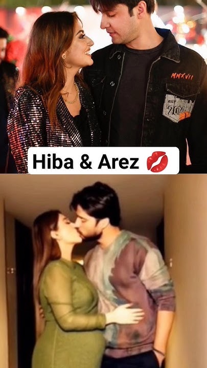 Arez Ahmad kiss hiba bukhari viral ||hiba bukhari & Arez viral scene #trendingvideo #shortsvideo ...