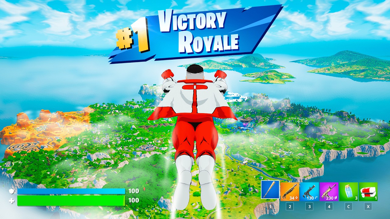 INVINCIBLE in FORTNITE! (EARLY) - YouTube