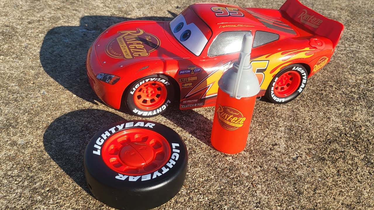 Lightning Mcqueen Bubble RC Car - YouTube