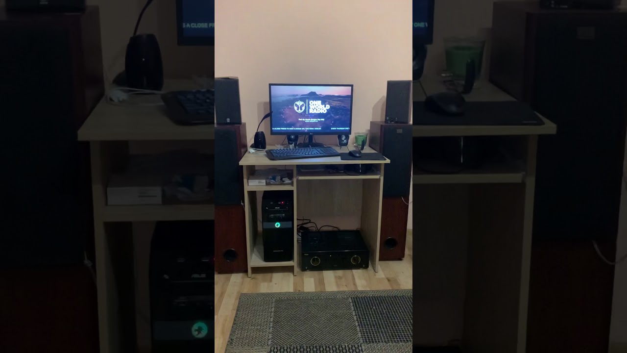 Teac A-R600 Amplifier+Loudspeaker BL-90S Home test - YouTube