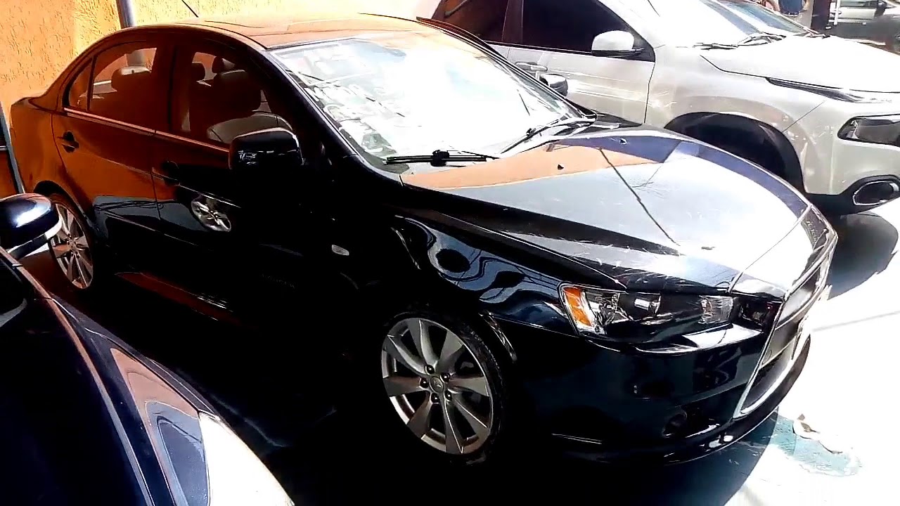 Lancer 2014 preto veja por dentro e por fora. - YouTube