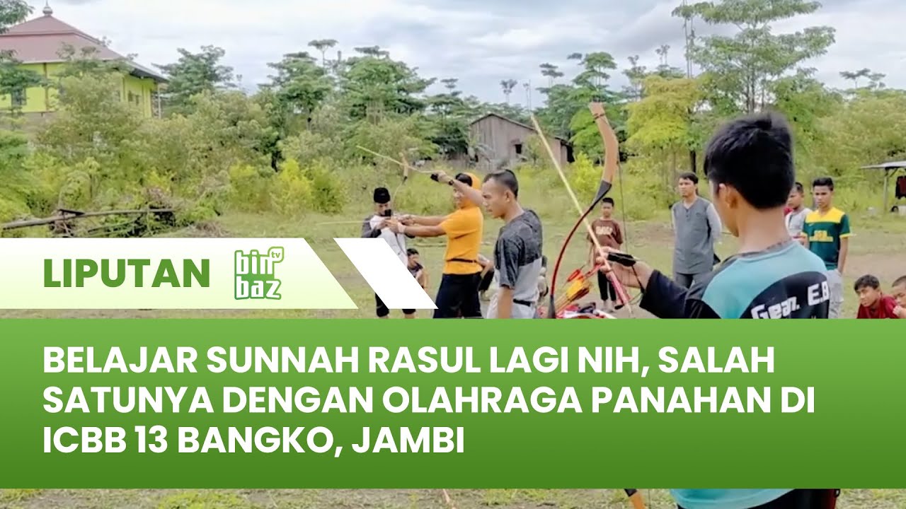 Belajar Sunnah Rasul Lagi Nih, Salah Satunya Dengan Olahraga Panahan Di ...