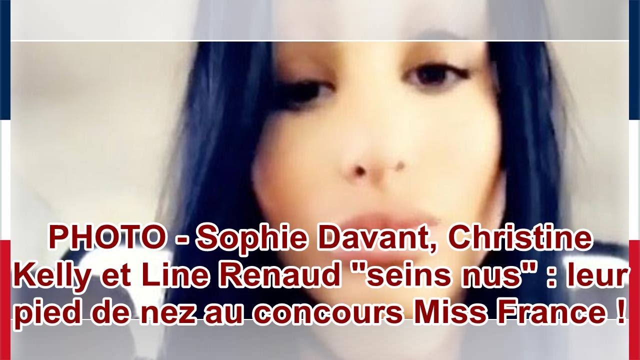 PHOTO - Sophie Davant, Christine Kelly et Line Renaud "seins nus ...