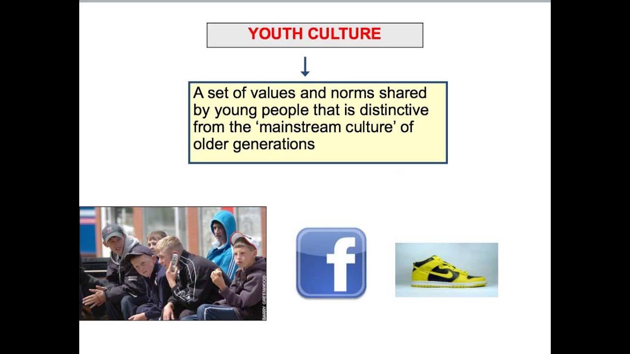 SY1 Youth Culture - Introduction To Key Concepts - YouTube