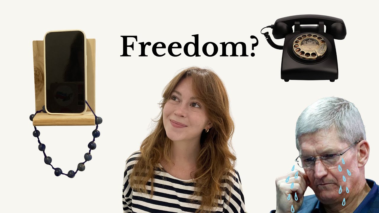 Converting my iphone into a landline to get my time back - YouTube