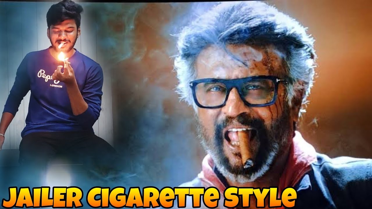 I Did Jailer Climax Rajini Smoking Scene 🤩🤩 | Tamil | Viper SJ @suntv ...