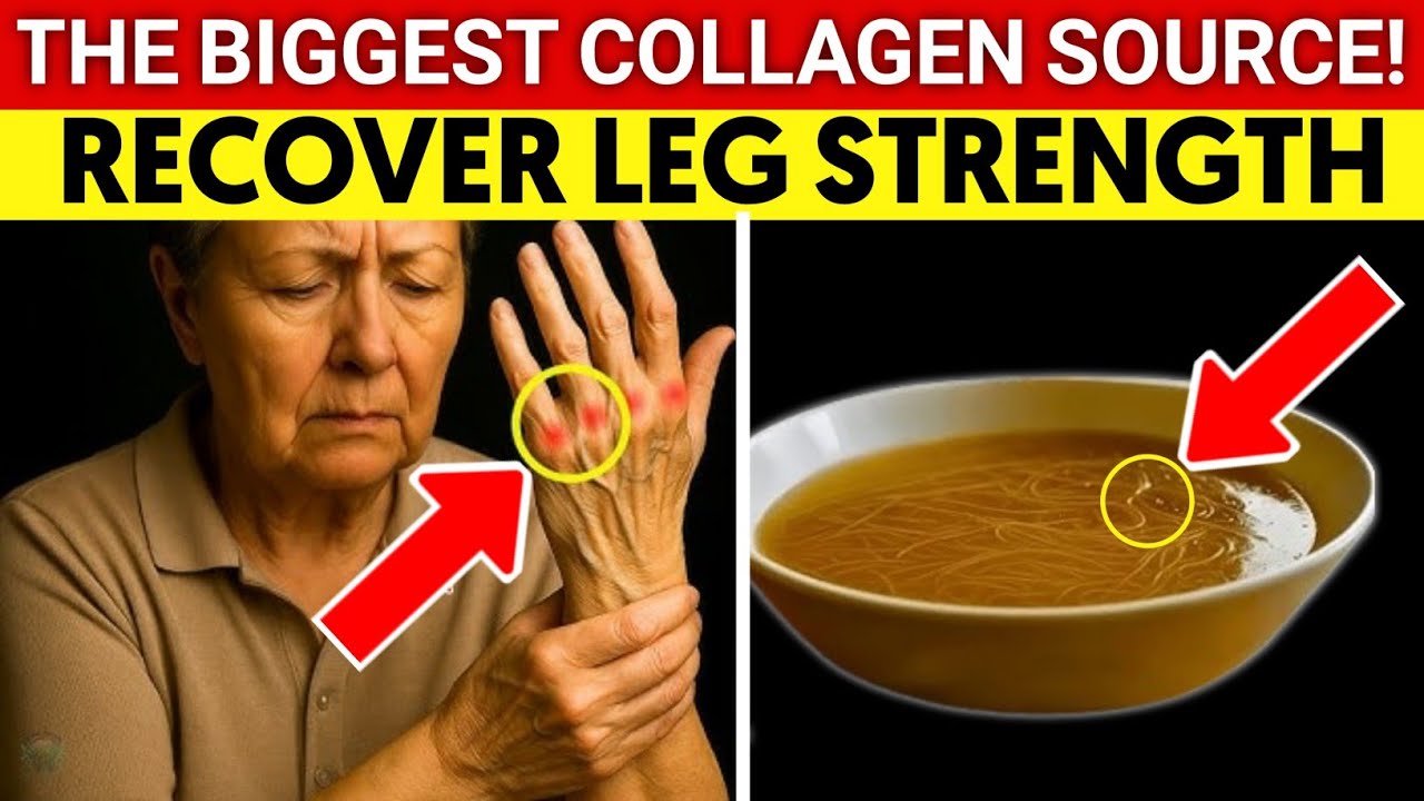 GOODBYE Swelling! 7 Collagen-Rich Foods You MUST Eat for Your LEGS and ...