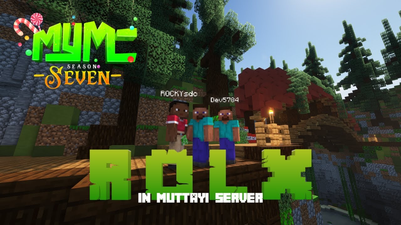 New Server Launched! | Rolx in Muttayi Server | MINECRAFT LIVE ...
