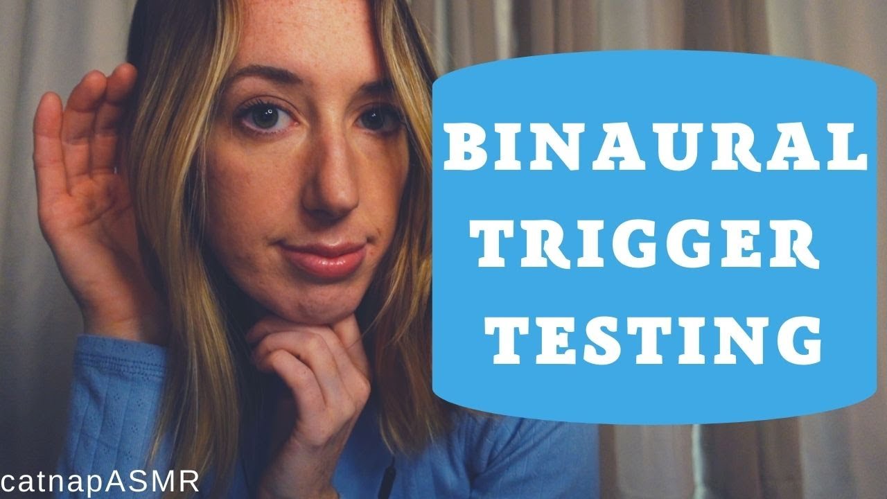 ASMR - Binaural Trigger Testing | Sleep Sounds - YouTube