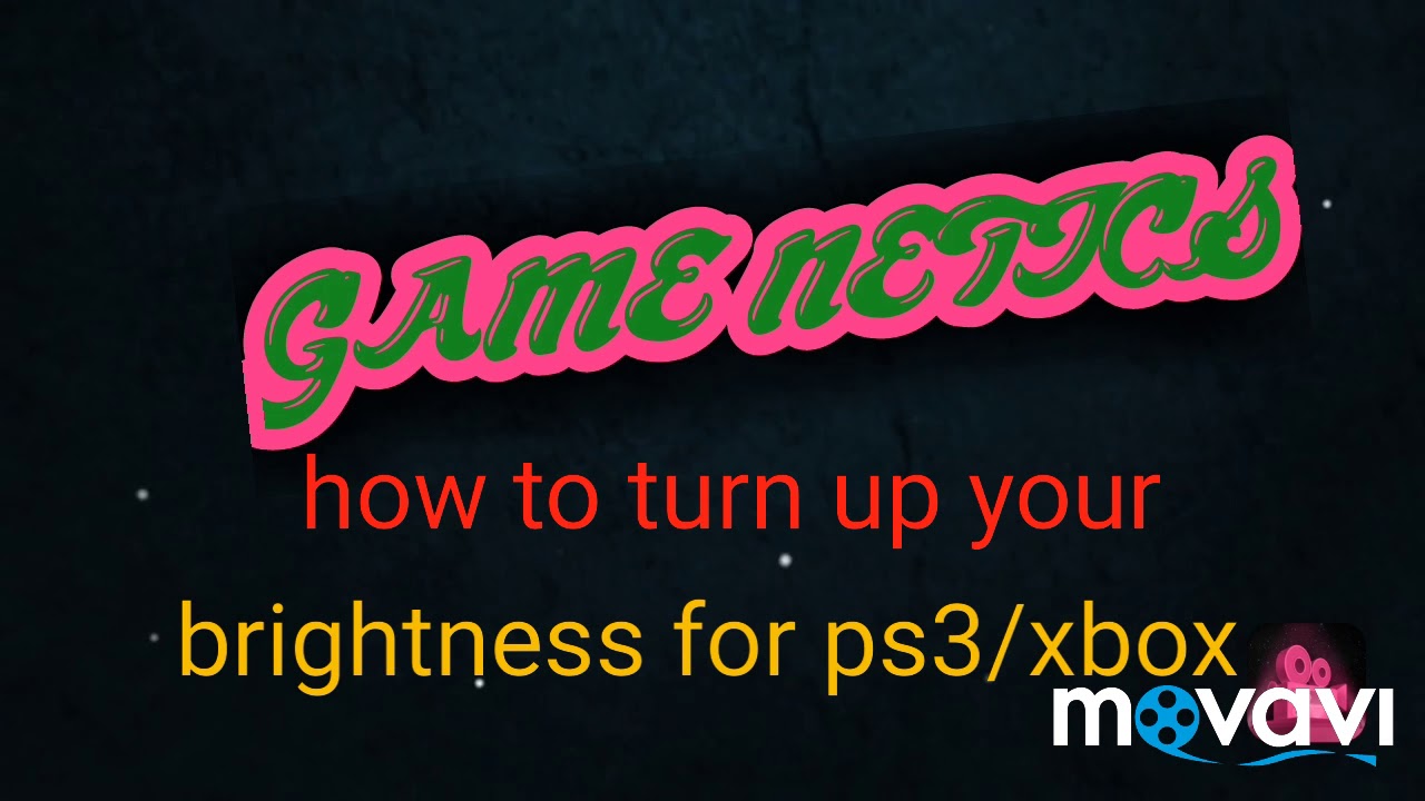 How to turn up your brightness(minecraft ps3/xbox) - YouTube
