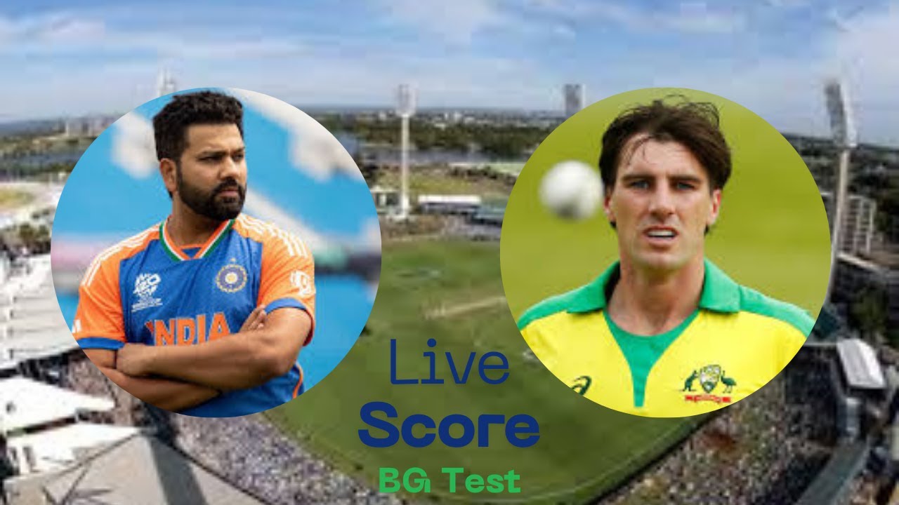 India vs Australia Live Match | BGT | Live Scorecard - YouTube