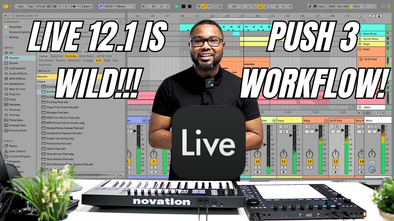 MIND BLOWING Ableton Live 12.1 Workflow (Stems Hack) x Push 3! - YouTube