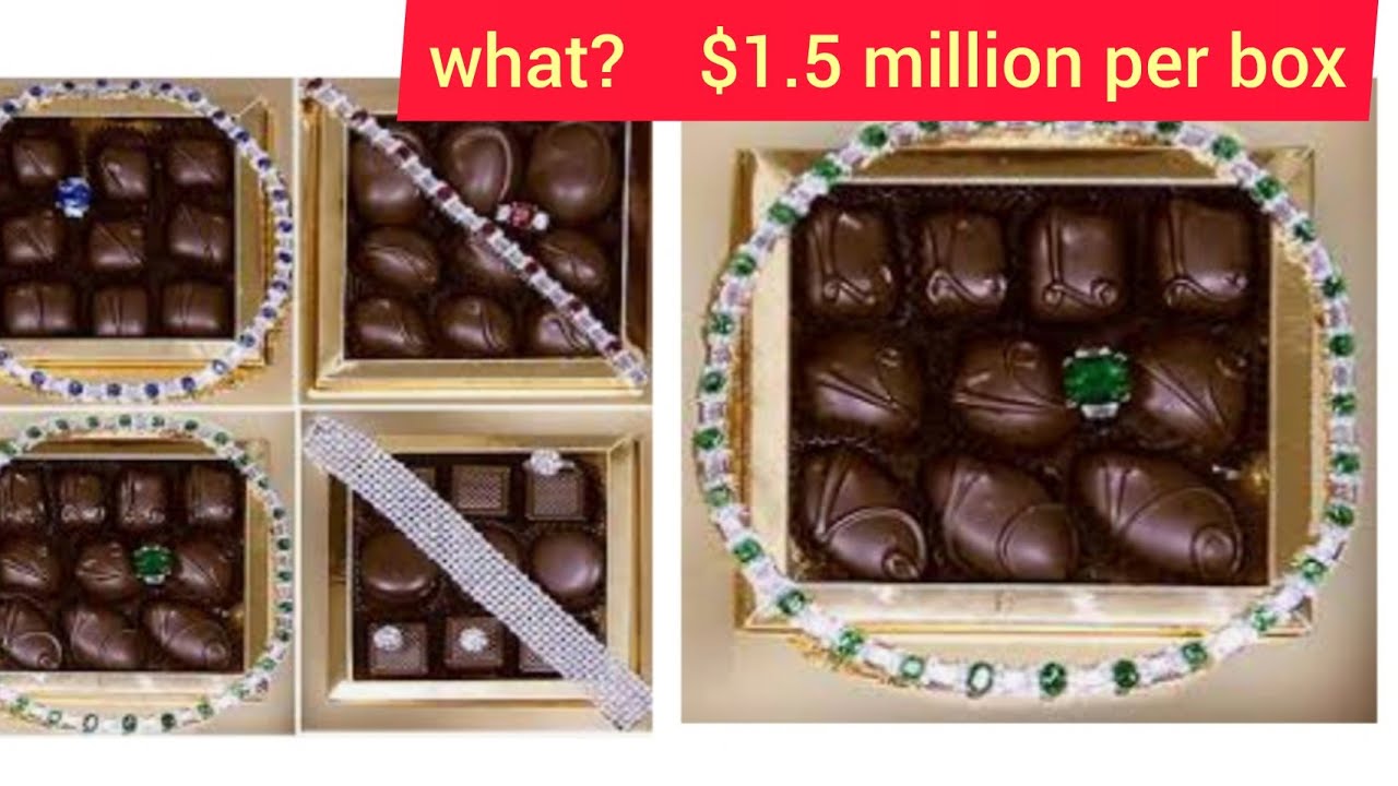 THE WORLD MOST EXPENSIVE CHOCOLATE /Le Chocolate Box - YouTube