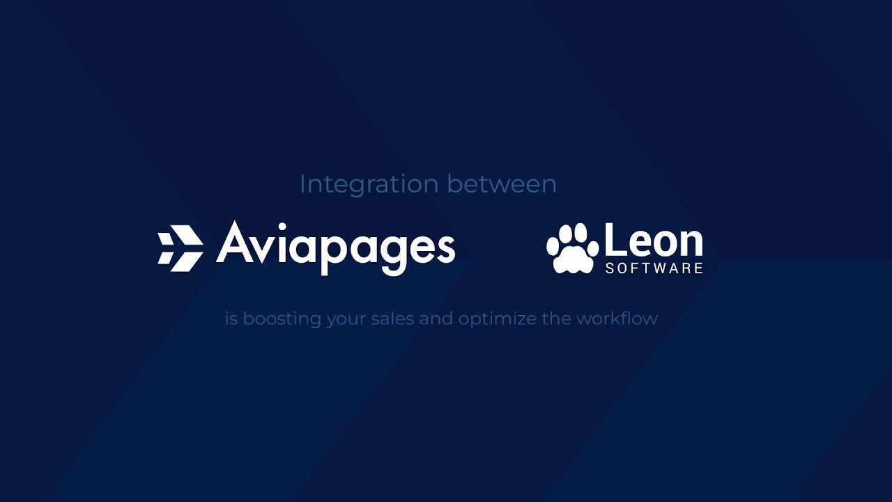 Aviapages and Leon integration - YouTube