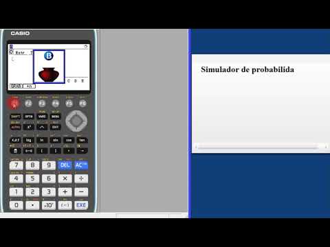 Simulador de probabilidad con Casio fx-CG50 - YouTube