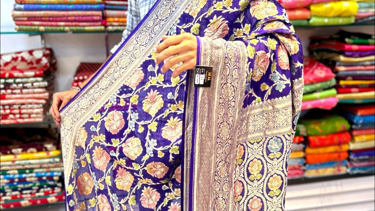 Pure banarasi silk saree collection at Neelam Saree , Price never like ...