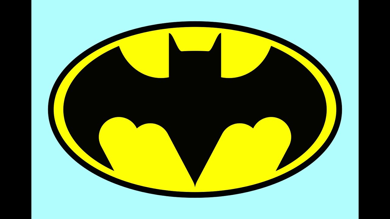 How to make Batman Logo in just two minutes with Inkscape - YouTube