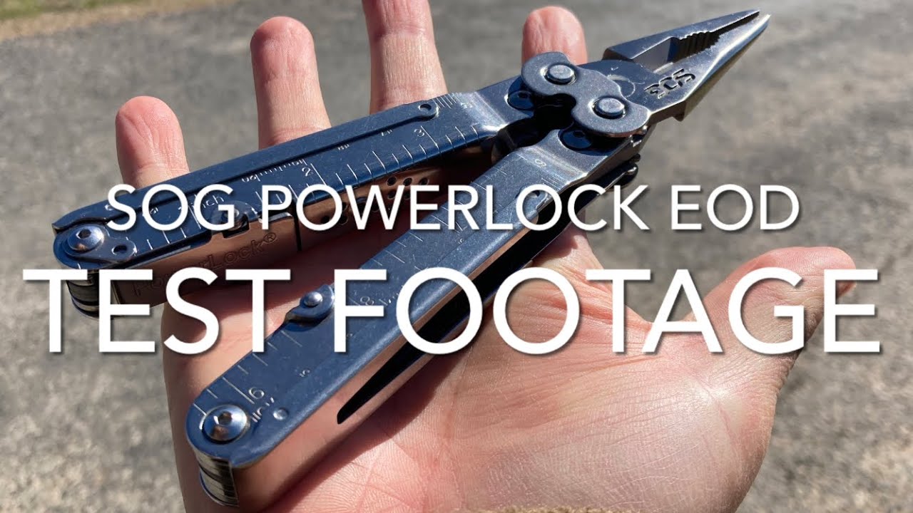 SOG Powerlock EOD | Test Footage - YouTube