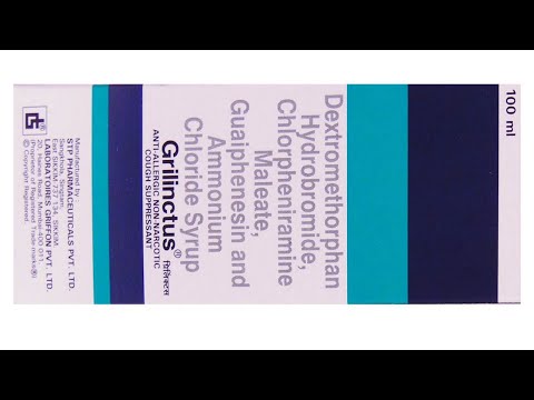 Grilinctus Cough Syrup |Cough Syrup | How Cough Syrup Works | Mechanism ...