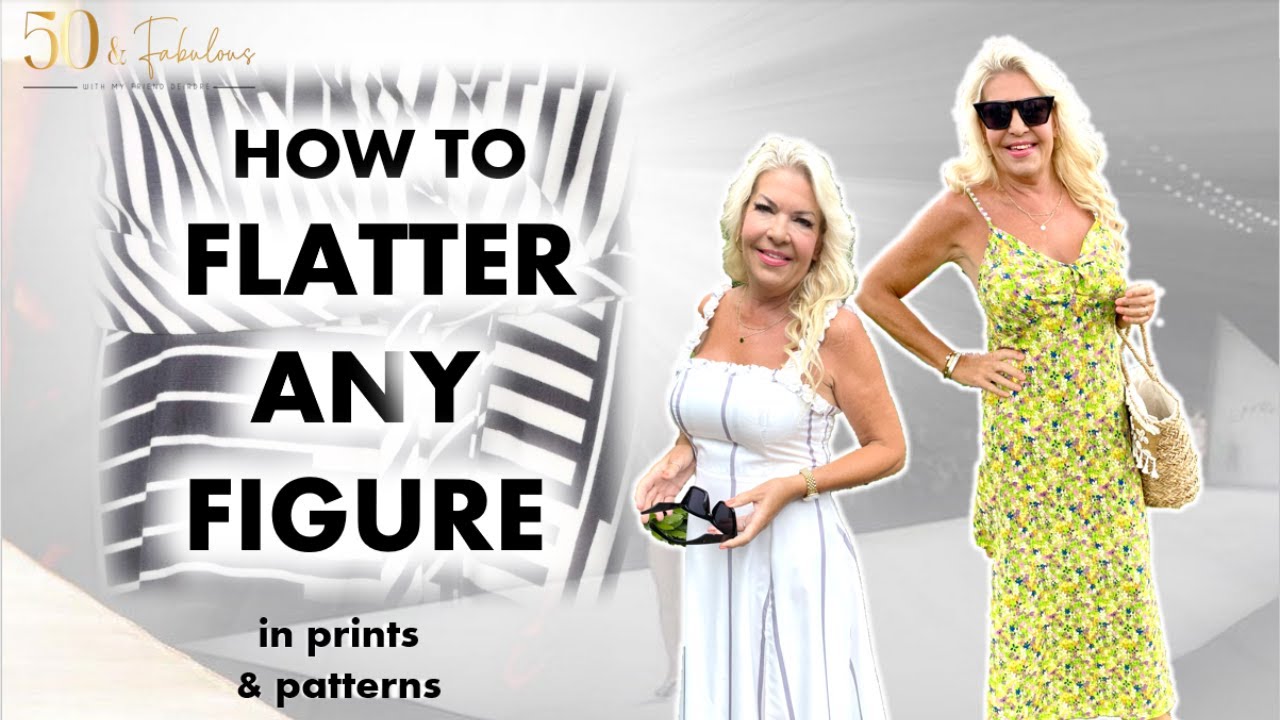 How To Flatter Your Figure In Prints And Patterns │For All Body Shapes ...