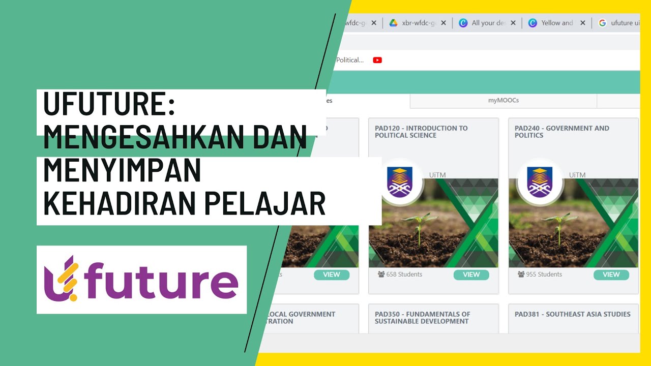 How to Verify and Print Attendance in Ufuture - YouTube