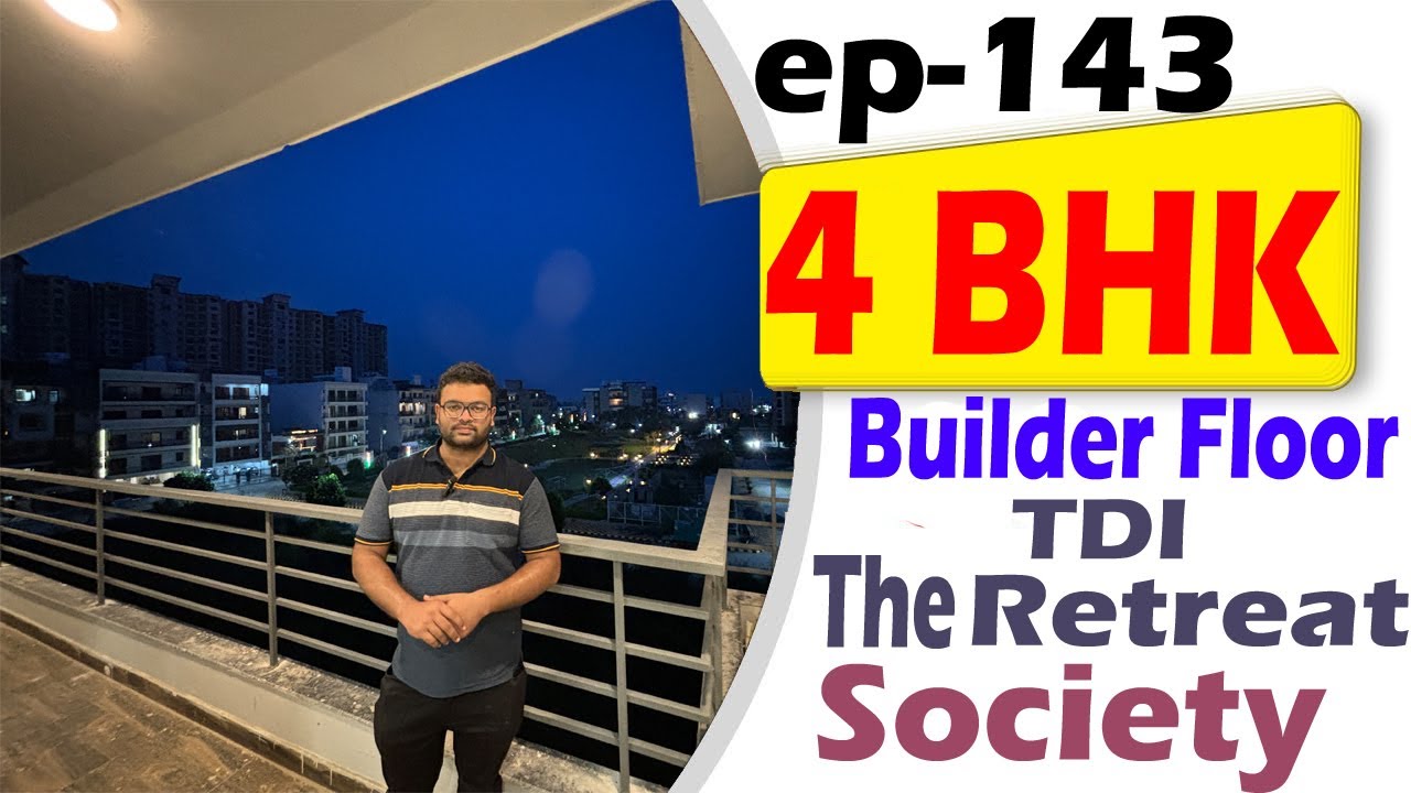 Buy 4 BHK Builder Floor in TDI The Retreat Society | s1ep143 ...