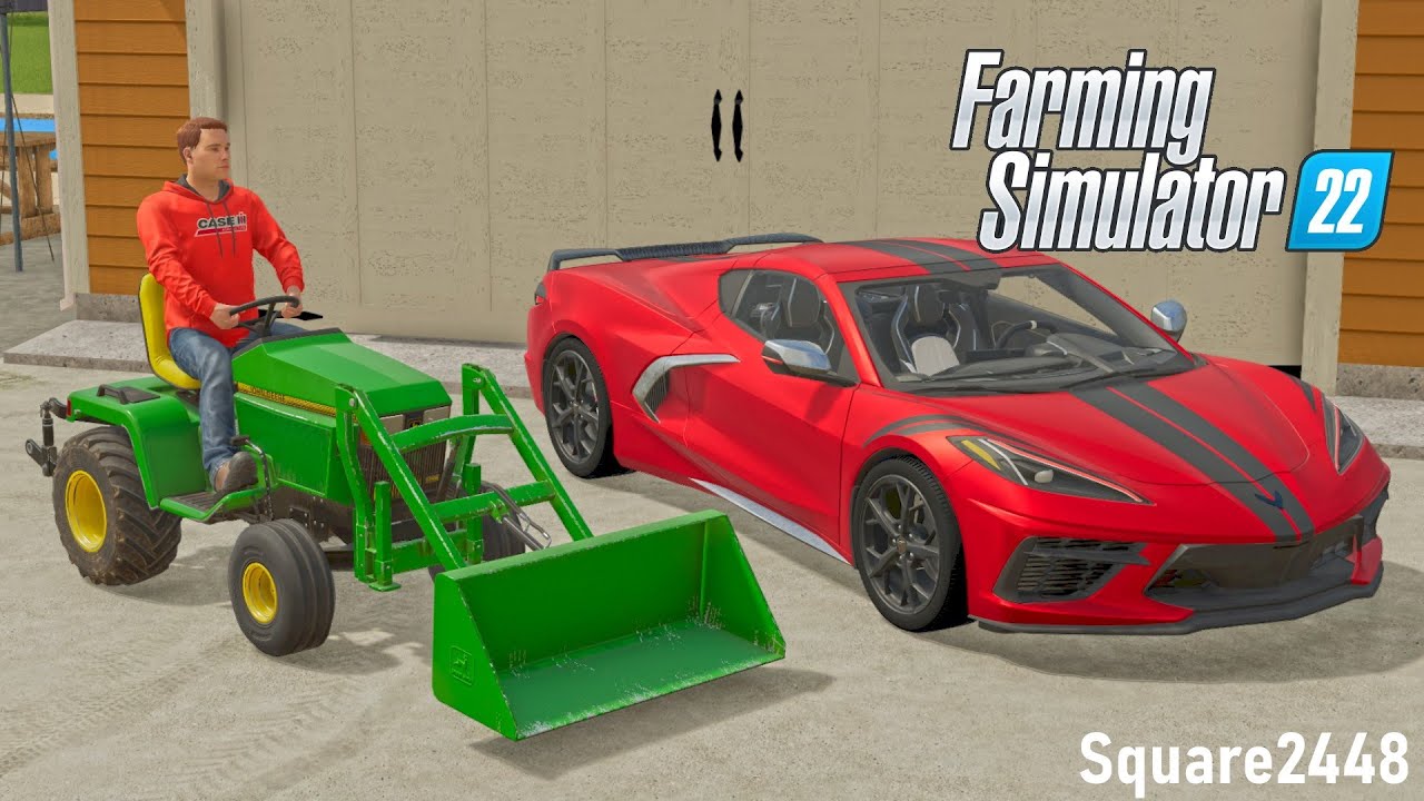 Buying A C8 Corvette & Helping Neighbor With Yard Projects! | FS22 ...