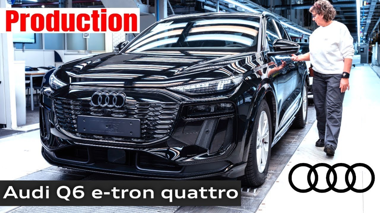 2025 Audi Q6 Production - Inside the Audi Car Factory Manufacturing ...