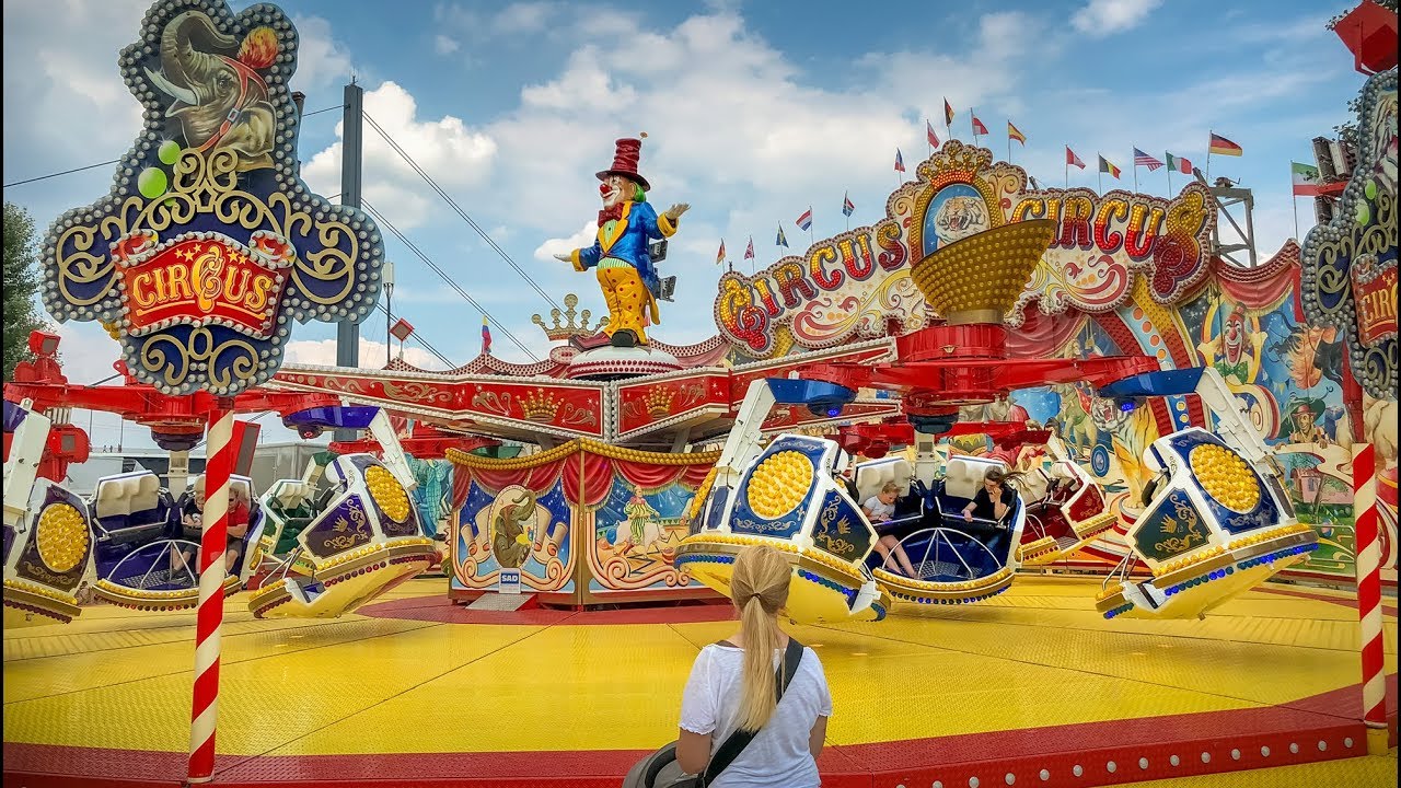Riding Circus Circus at Düsseldorf Rheinkirmes 2018 | HUSS Magic ON ...