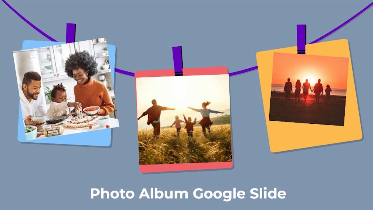 How to Make a collage on Google Slides - YouTube