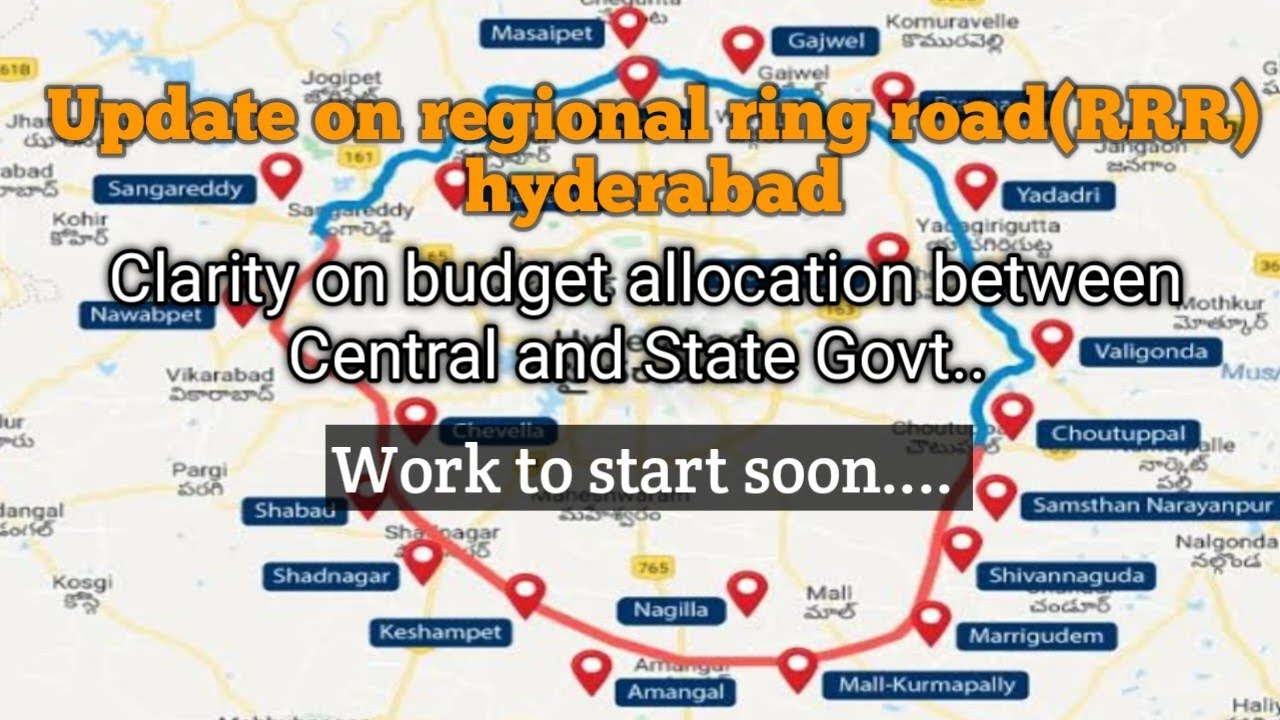Update on regional ring road(RRR) | hyderabad real estate, work to ...